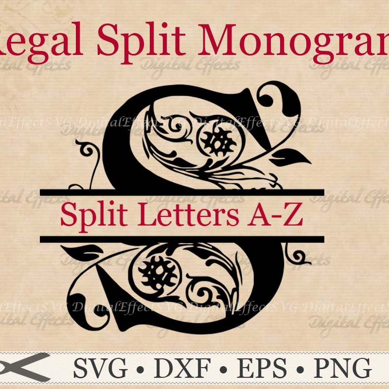 Split Font - Etsy