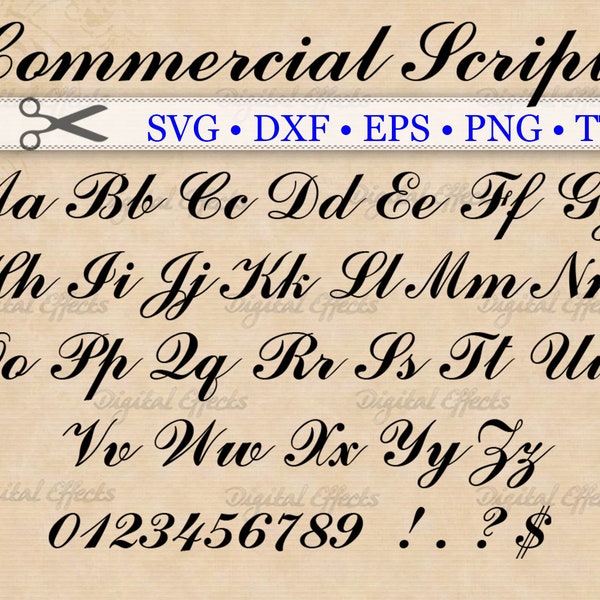 Script Svg File - Etsy