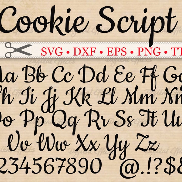 Script Svg File - Etsy