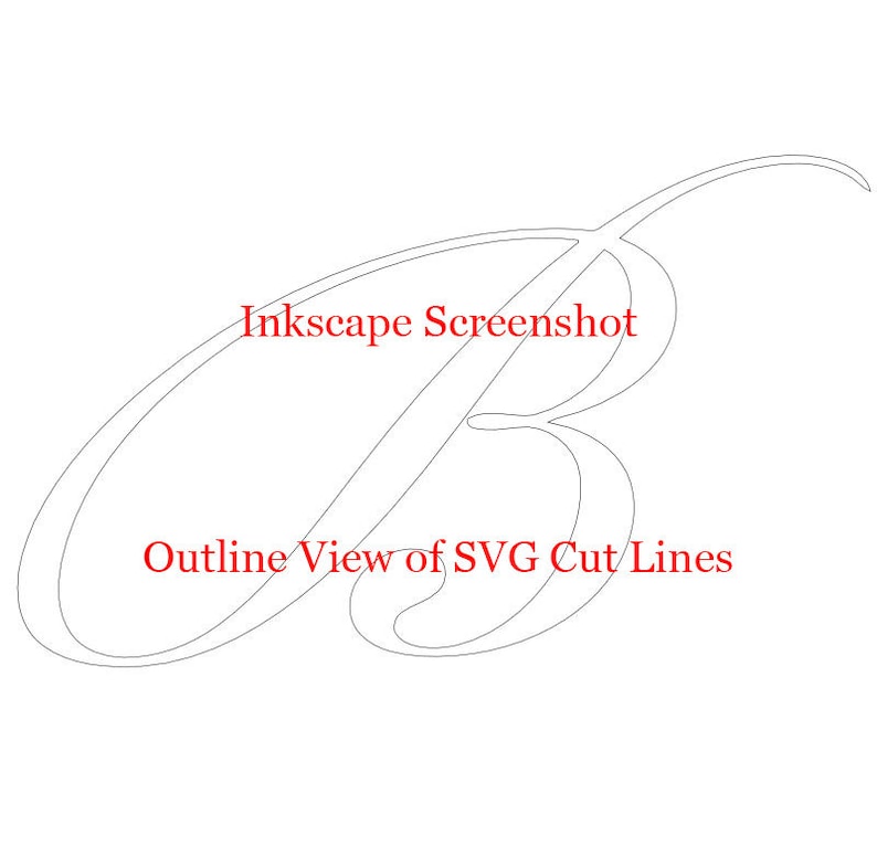 Wedding Script Monogram Font Svg Dxf Eps Png Digital | Etsy