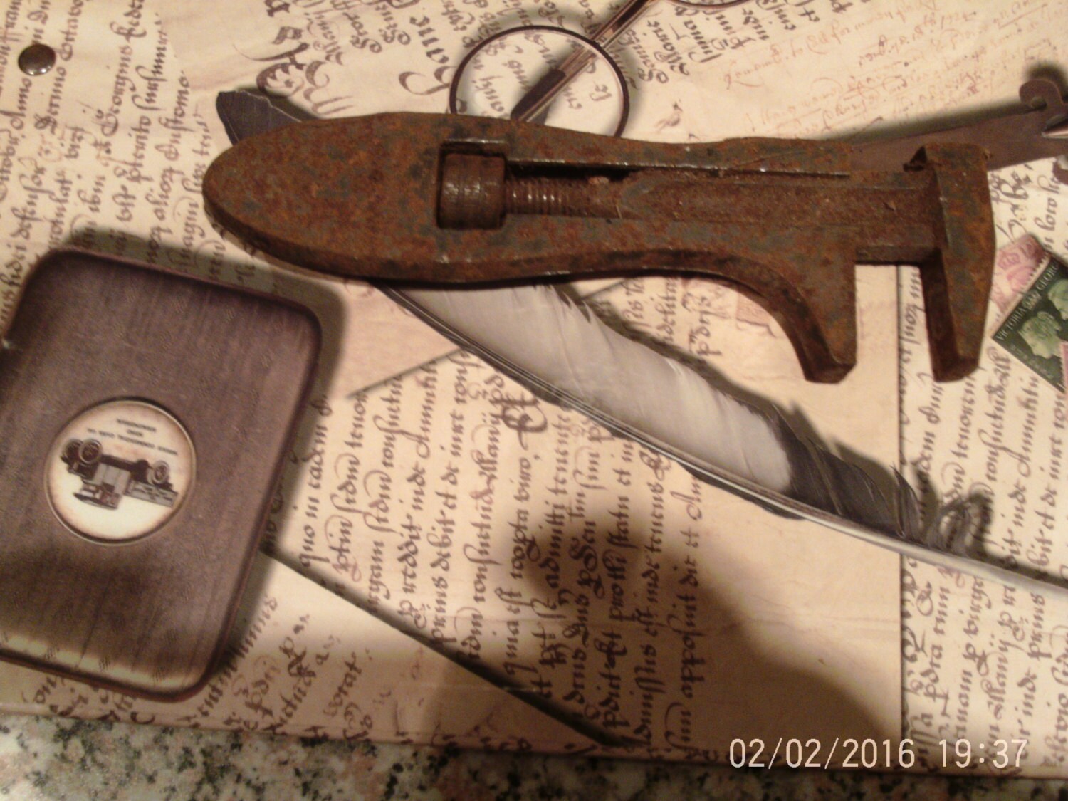 Antique Spanner - Etsy