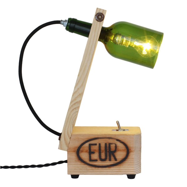 Upcycled Lamp - Etsy UK