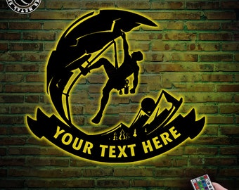 Climbing Name Sign - Etsy