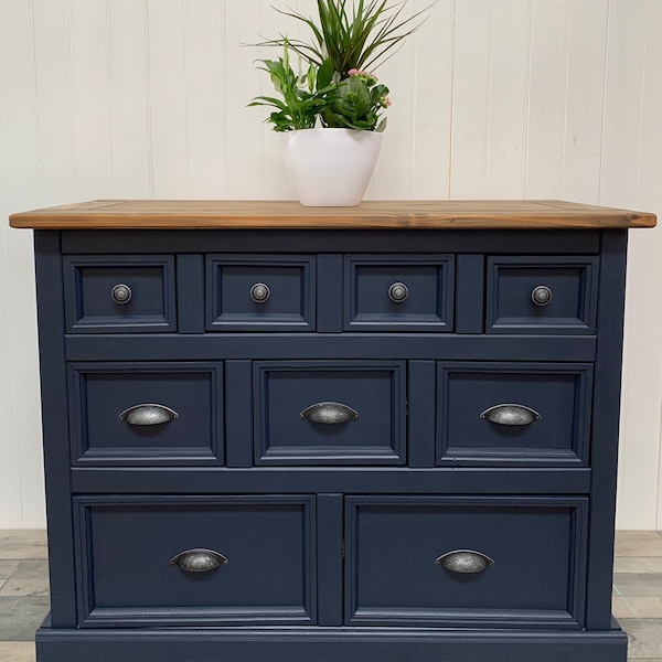Painted Chest of Drawers - Etsy UK