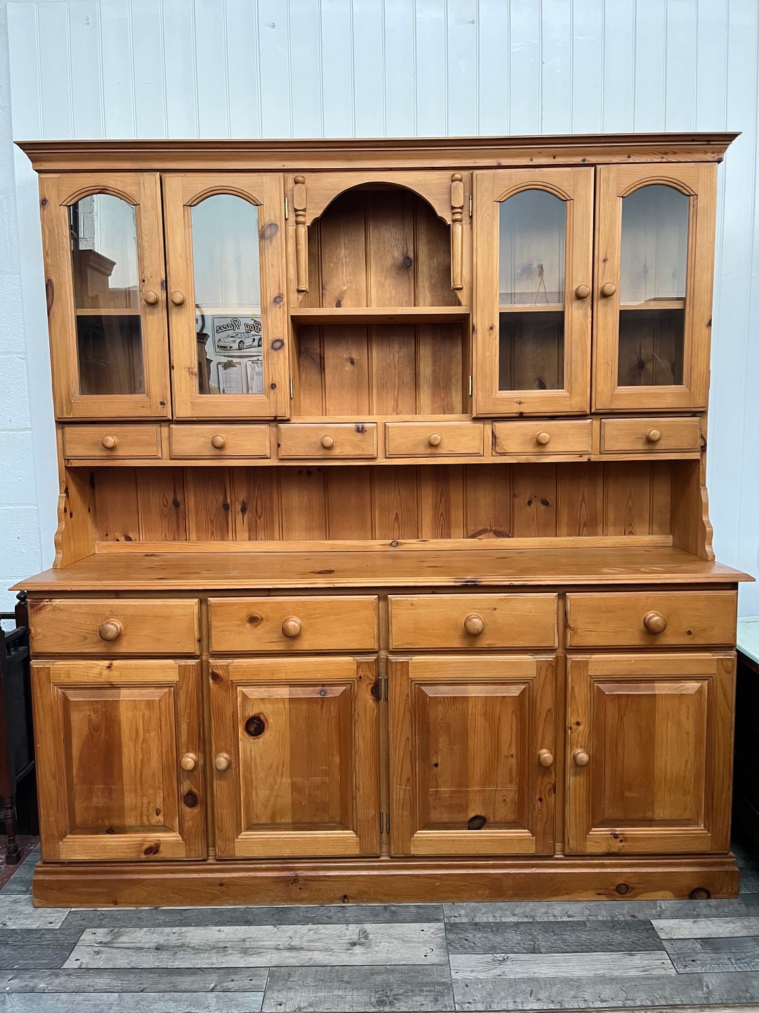 Custom/bespoke Hand Painted to Order Medium Sized Solid Pine Welsh ...