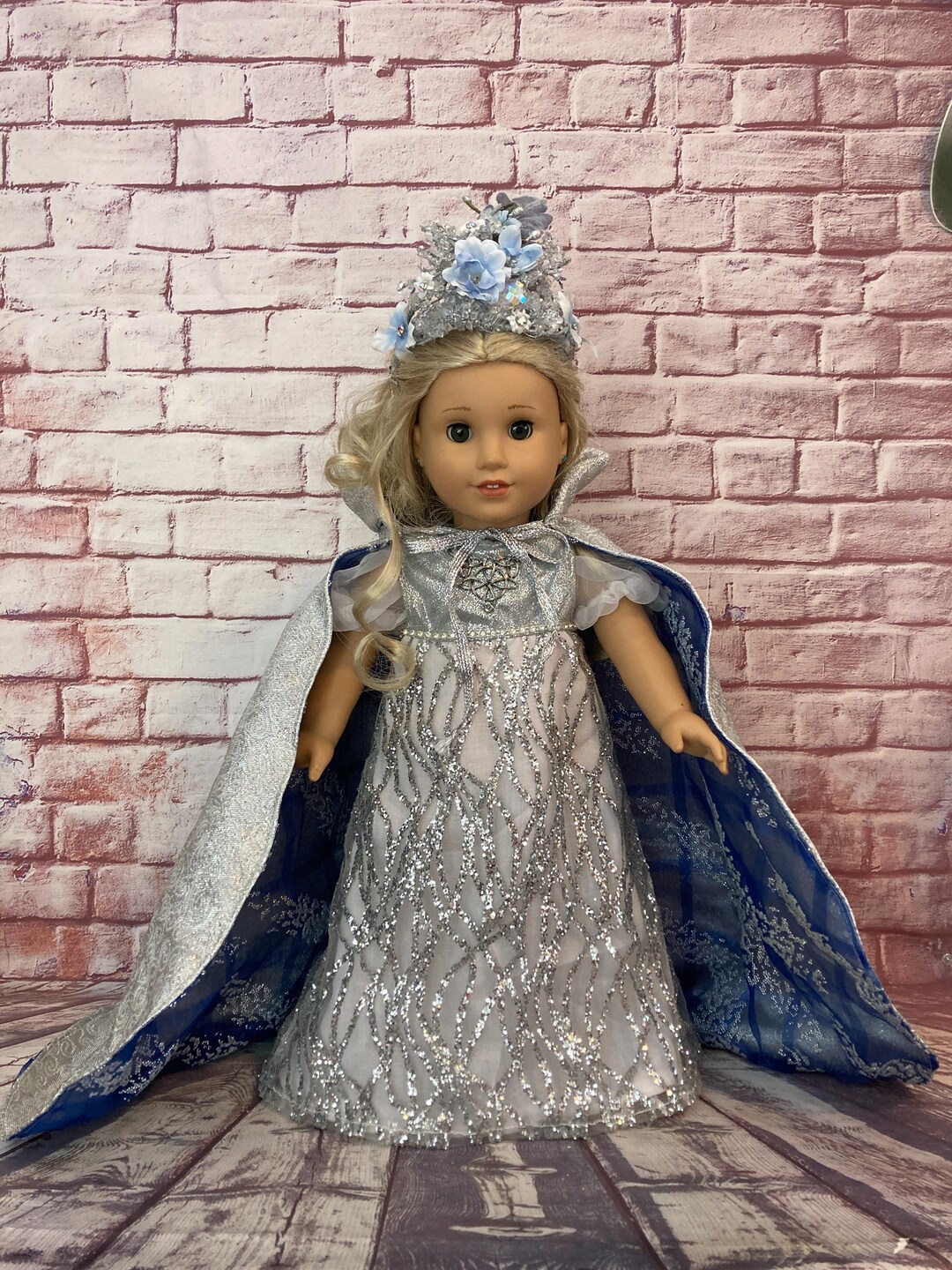 Silver Ice Queen Set for 18 Inch Dolls - Etsy