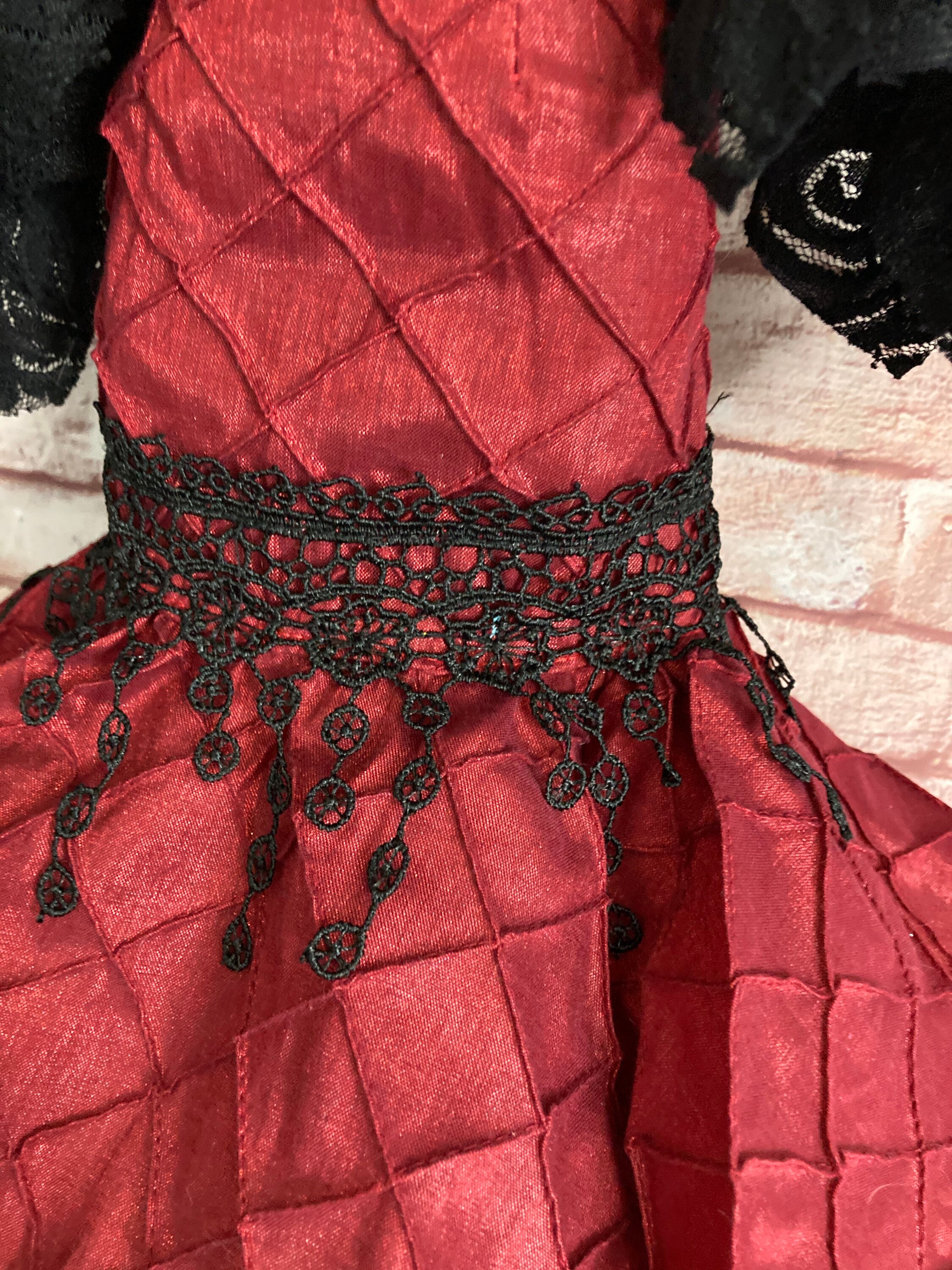 Fancy Red Diva Dress for 18 Inch Dolls - Etsy