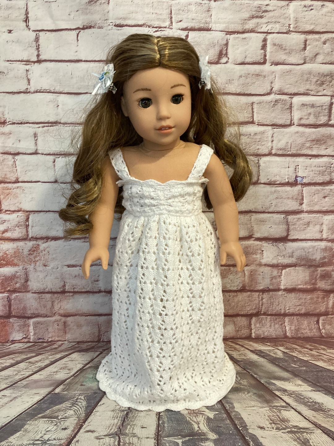 Crocheted Maxi Dress Set Made for 18 Inch Dolls - Etsy