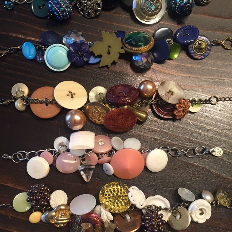 Repurposed Jewelry Art - Etsy