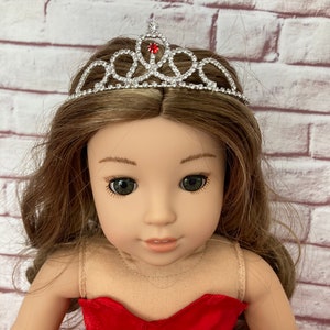 Ruby Red Princess Dress Set for 18 Inch Dolls - Etsy