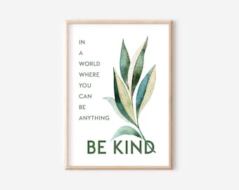 Be Kind Banner - Etsy UK