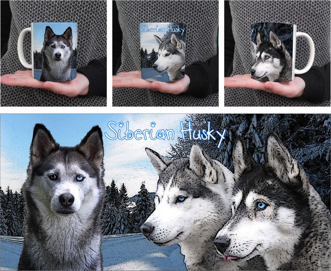 Siberian Husky Coffee Mug Husky Lover Gift - Etsy