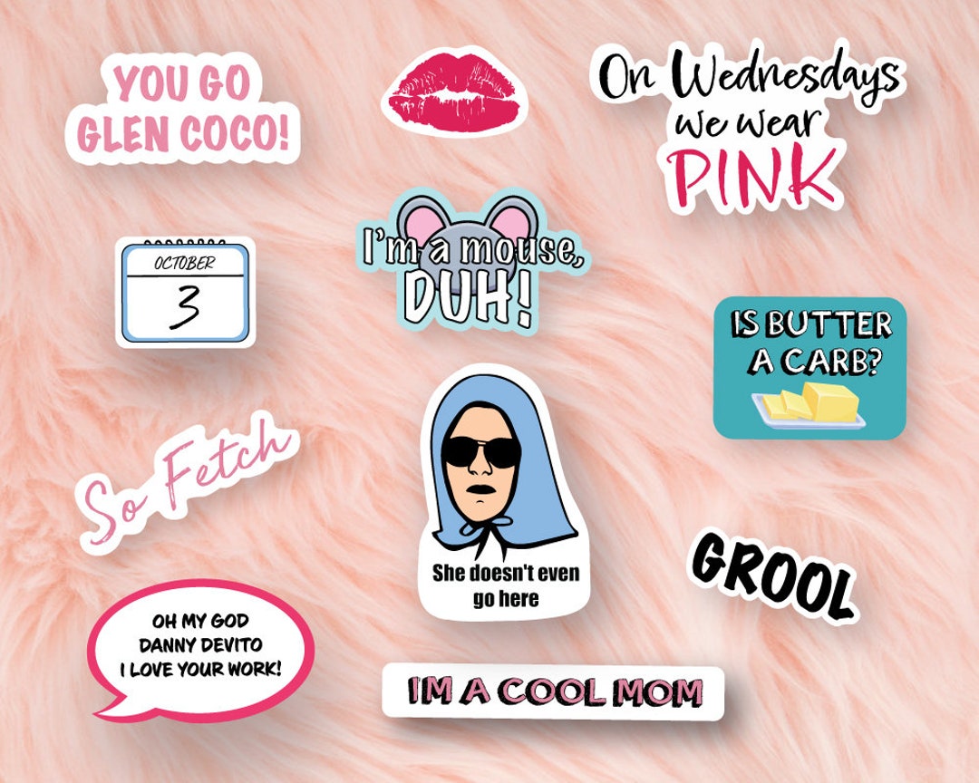 Mean Girls Sticker Pack - Etsy