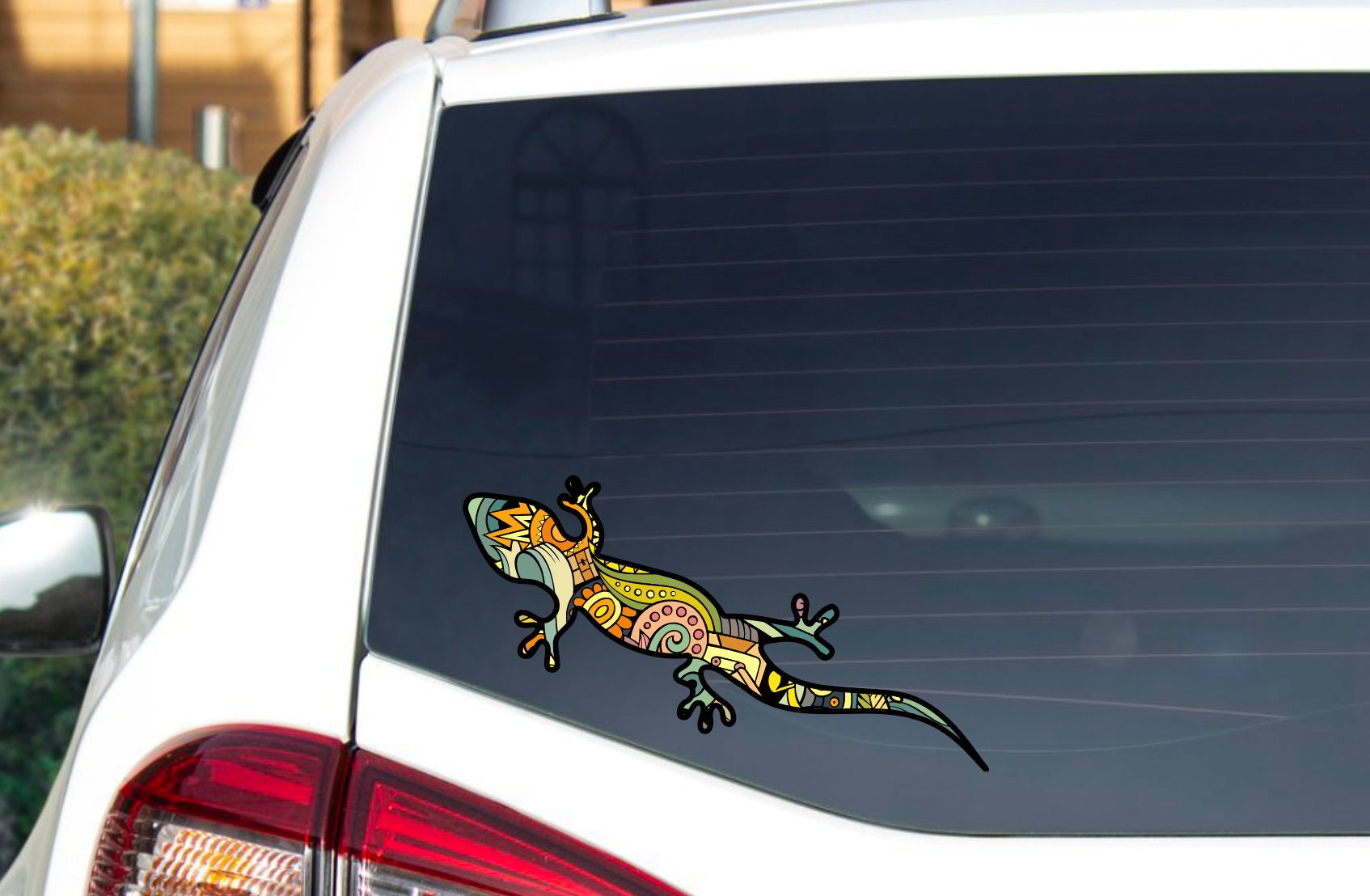 Lizard Vinyl Decal - Etsy