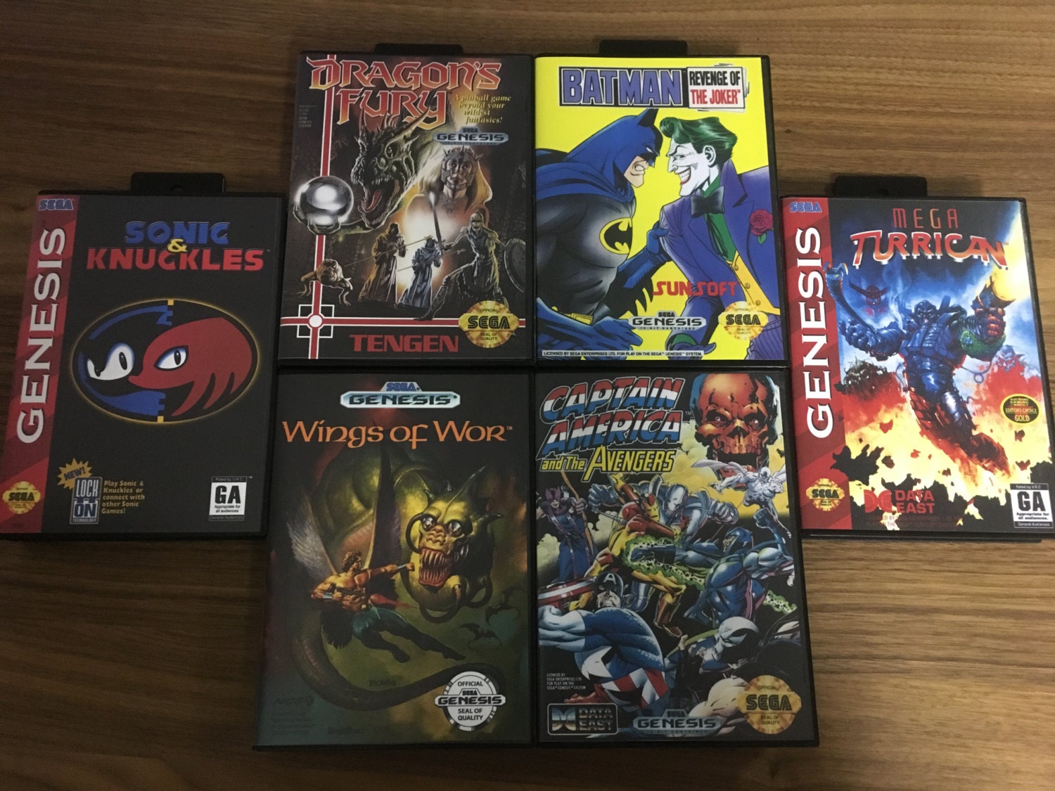 Sega Genesis Game Box