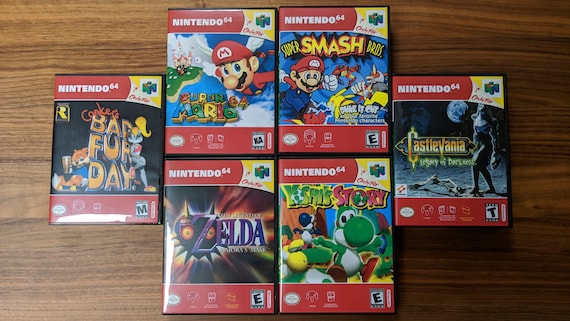 Nintendo 64 N64 Game Case - Etsy