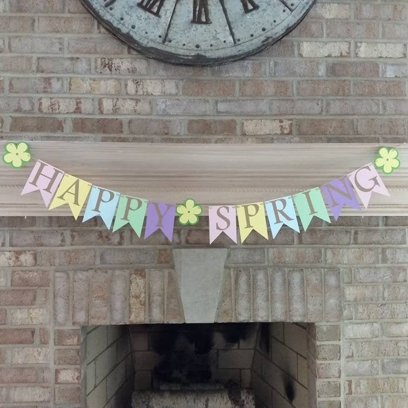 Spring Garland - Etsy