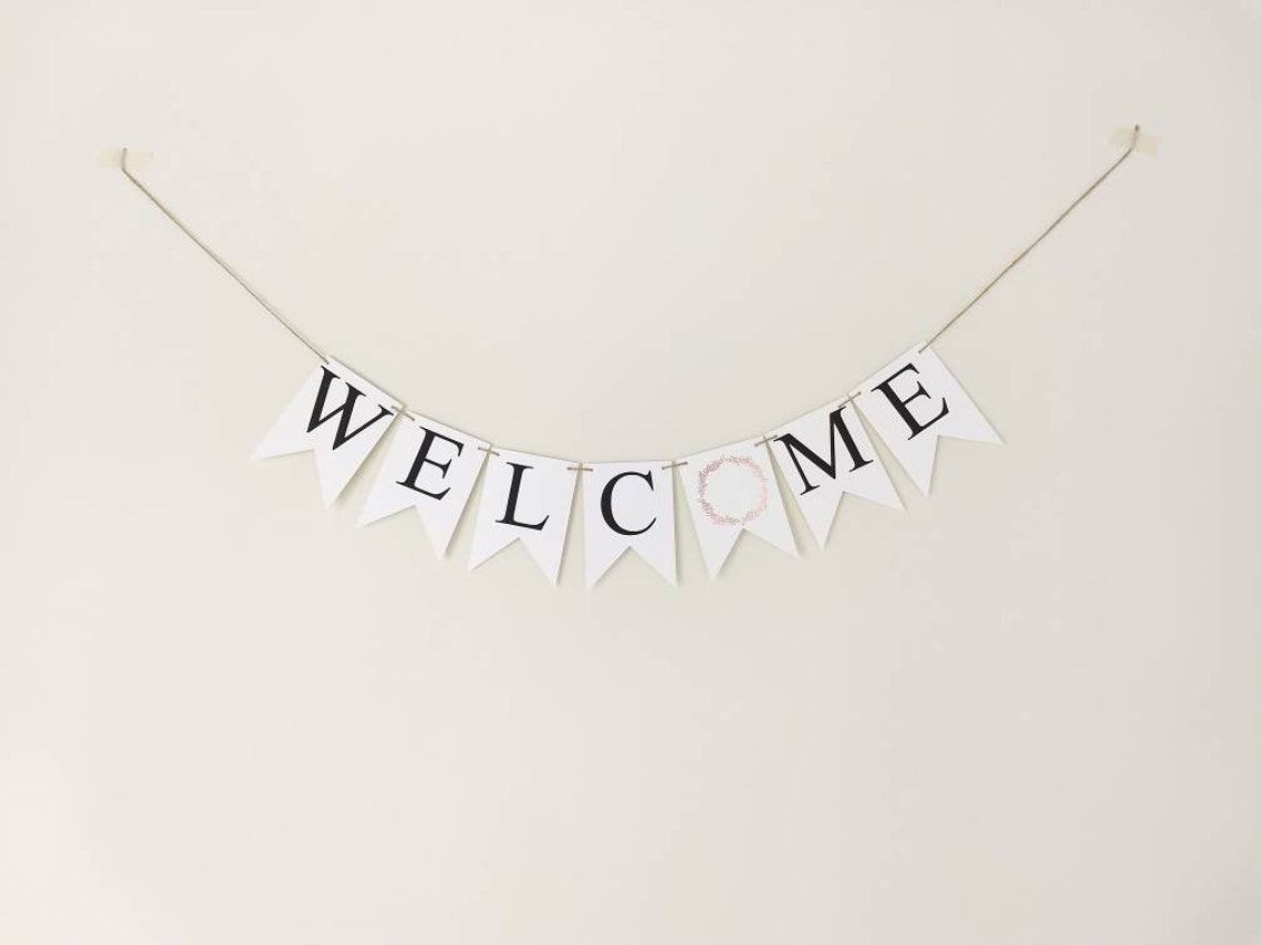 Farmhouse Decor Welcome Banner Rustic Home Decor Farmhouse | Etsy