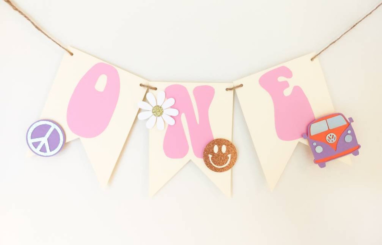 Groovy Birthday Decorations Groovy Banner Girls Name Banner - Etsy