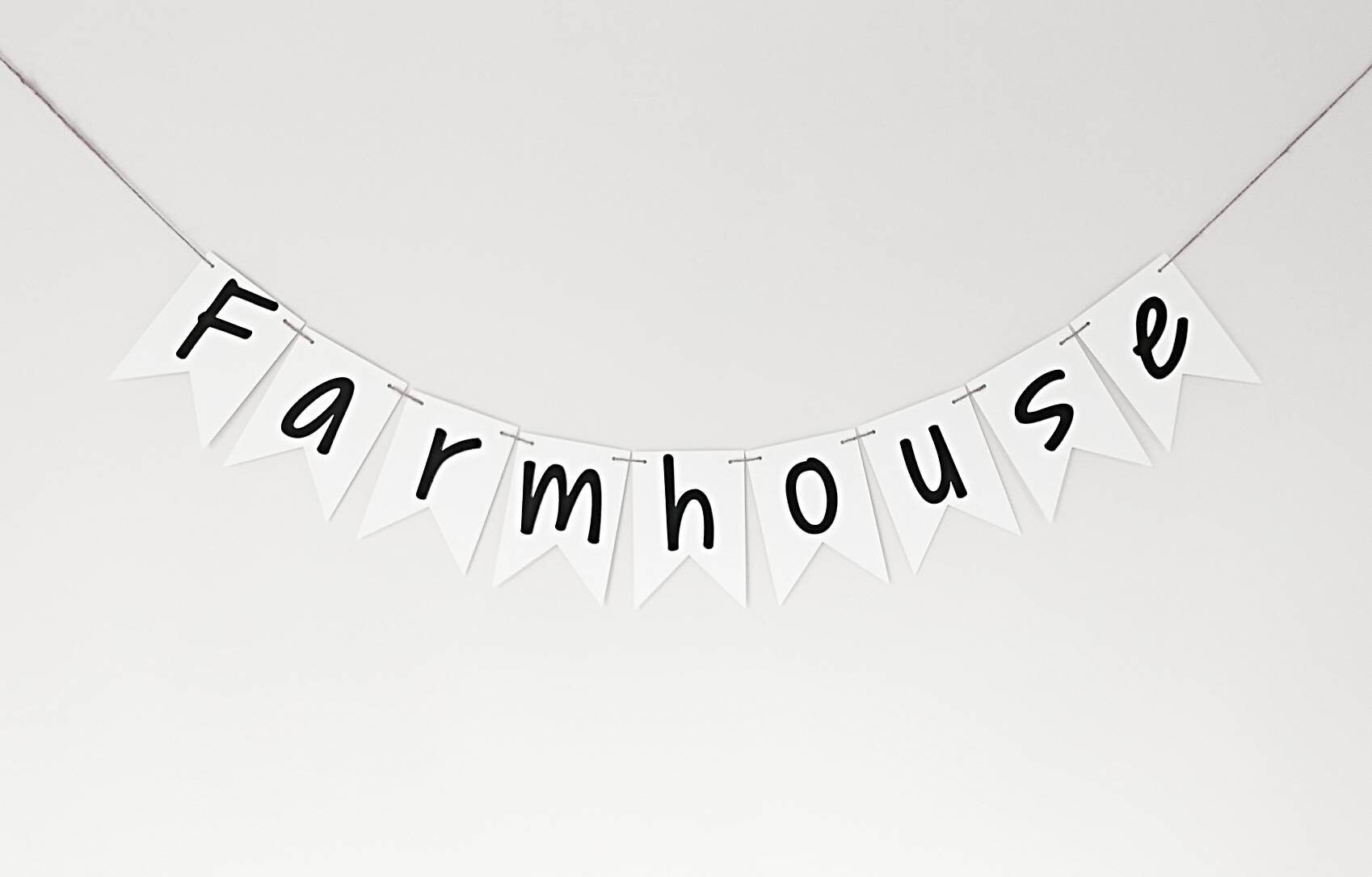 Farmhouse banner rustic banner fixer upper living room | Etsy