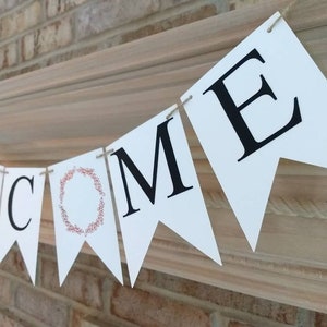 Farmhouse Decor, Welcome Banner, Rustic Home Decor, Farmhouse Wall ...