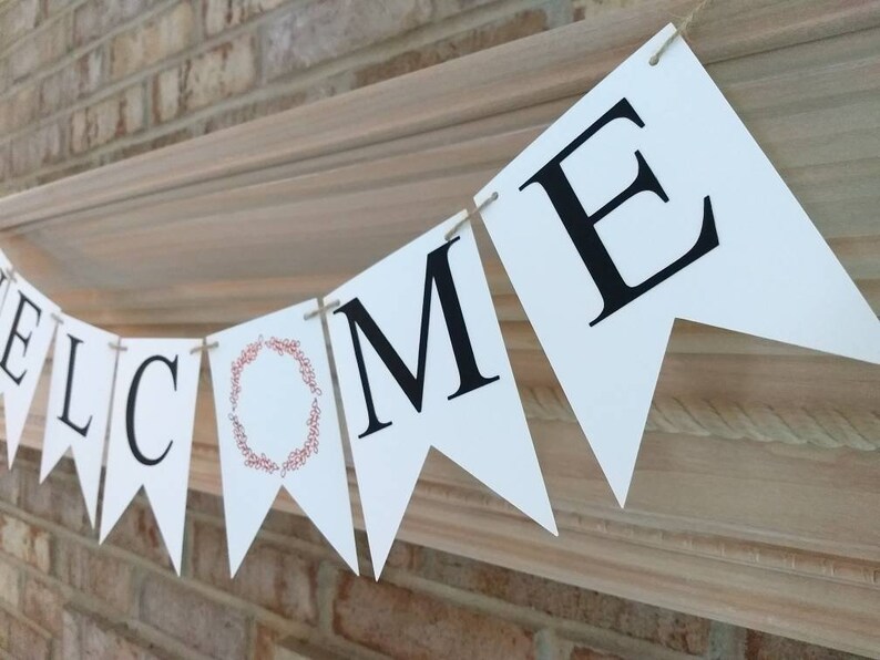 Farmhouse Decor Welcome Banner Rustic Home Decor Farmhouse | Etsy