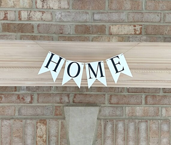 Home Banner Farmhouse Banner Family Sign Gather Sign | Etsy