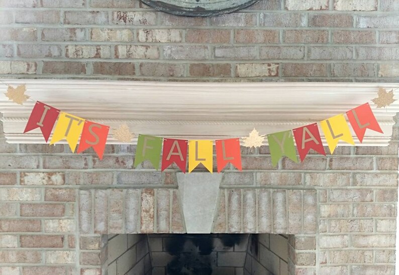 It's Fall Y'all Banner Fall Banner Autumn Banner - Etsy