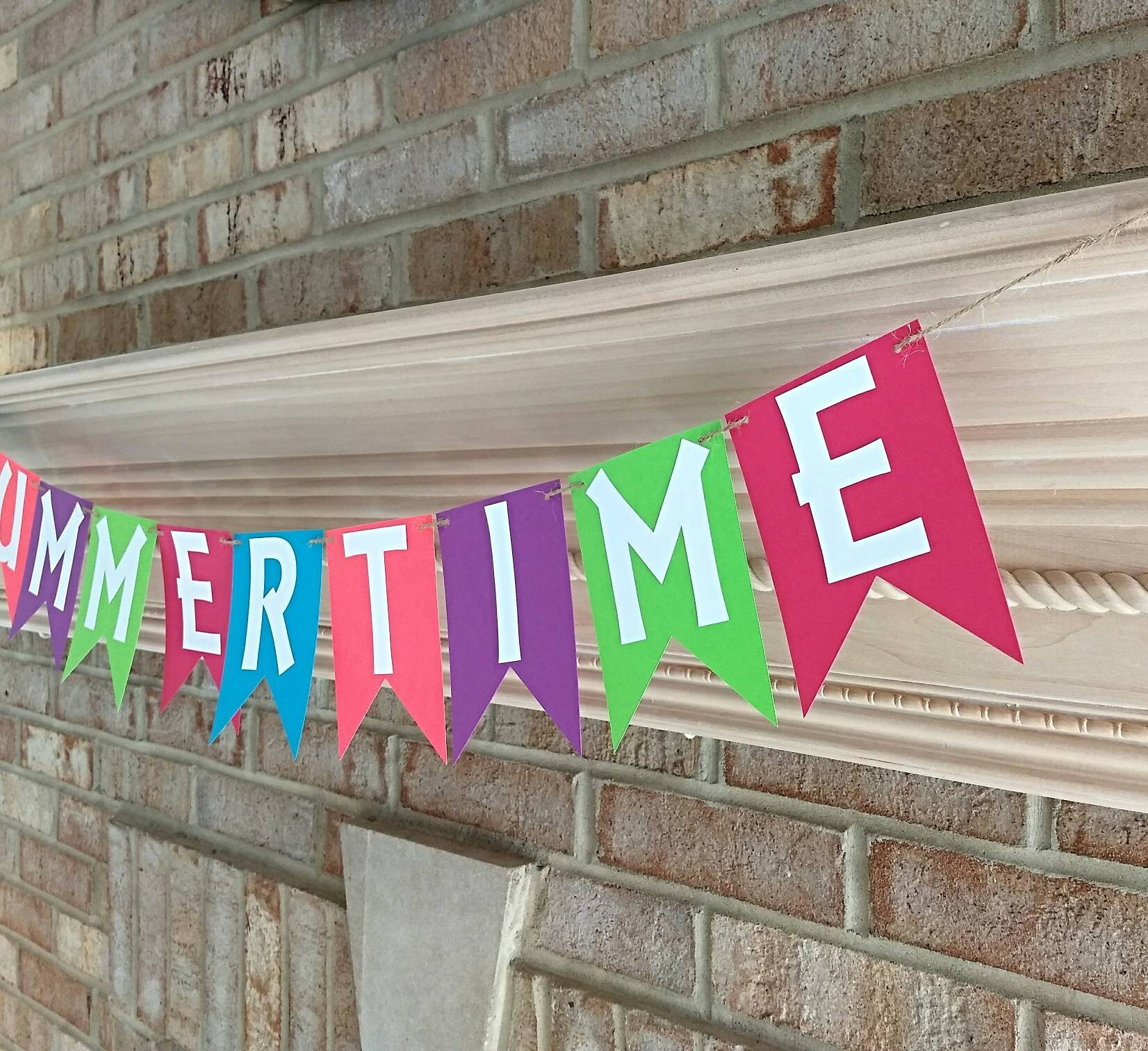 Summer Banner Summer Garland Summer Sign Summer Party | Etsy