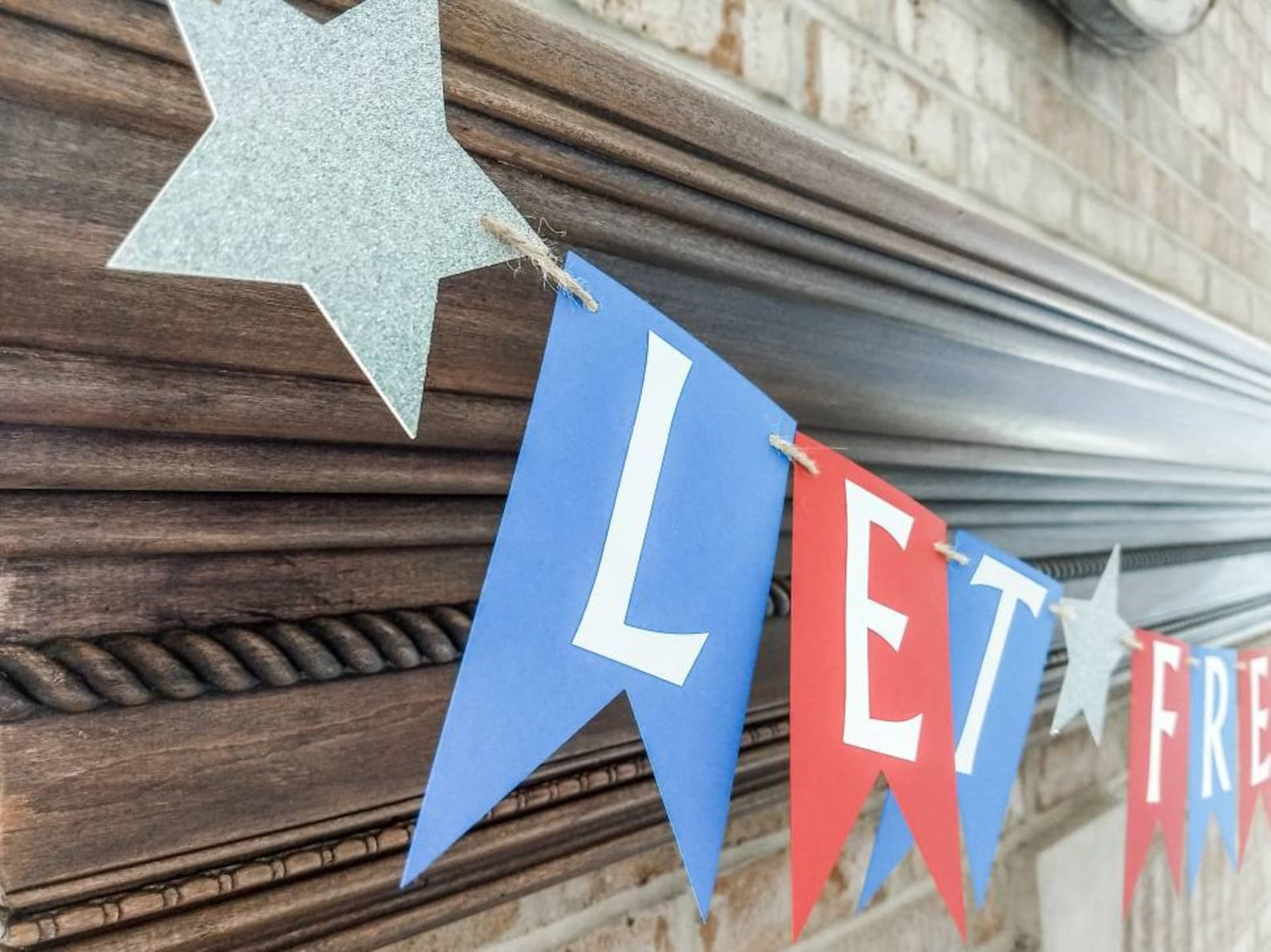 Let Freedom Ring Patriotic Decor Patriotic Banner Memorial - Etsy