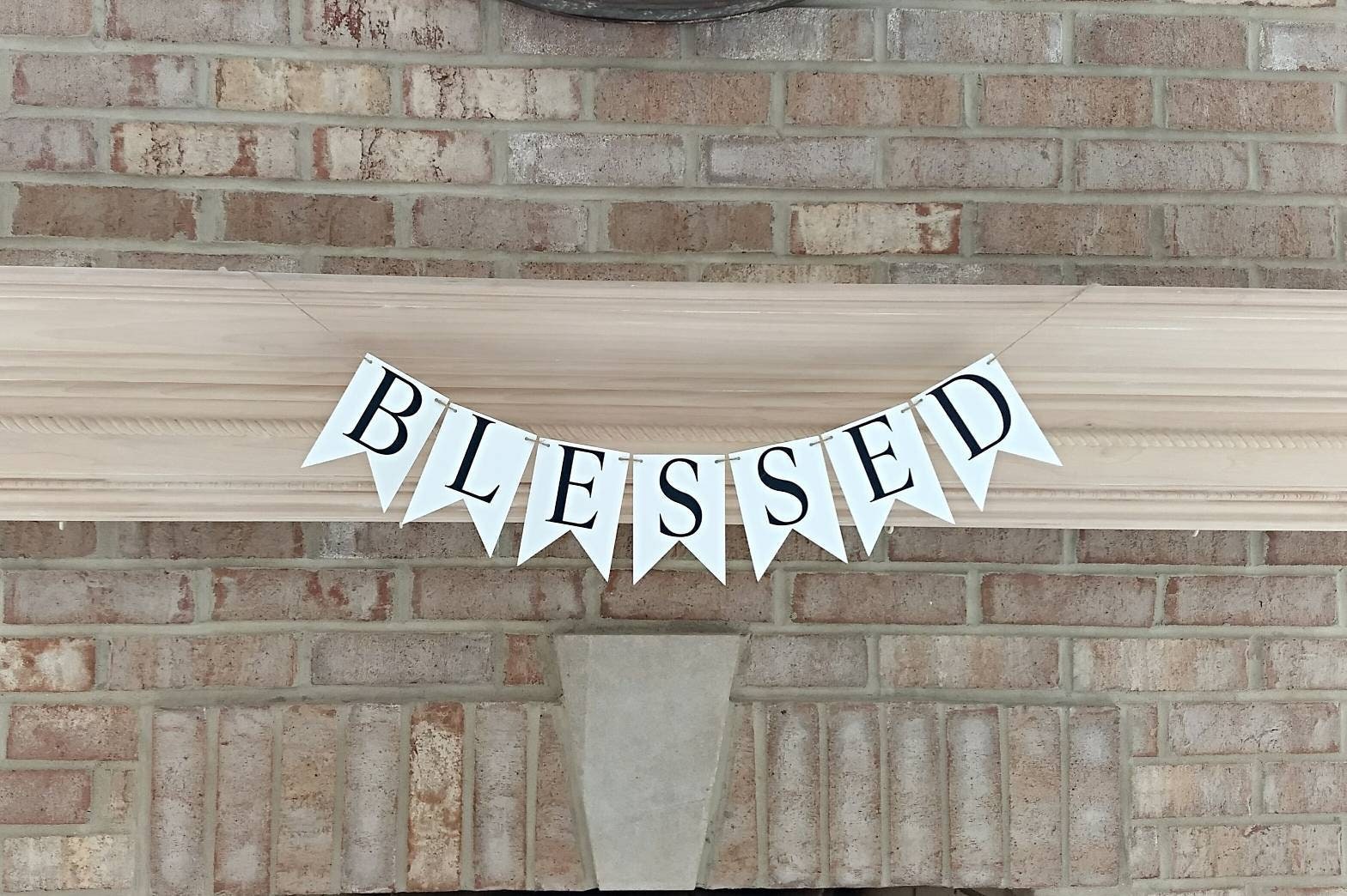 Blessed Banner Farmhouse Banner Farmhouse Decor Wedding - Etsy