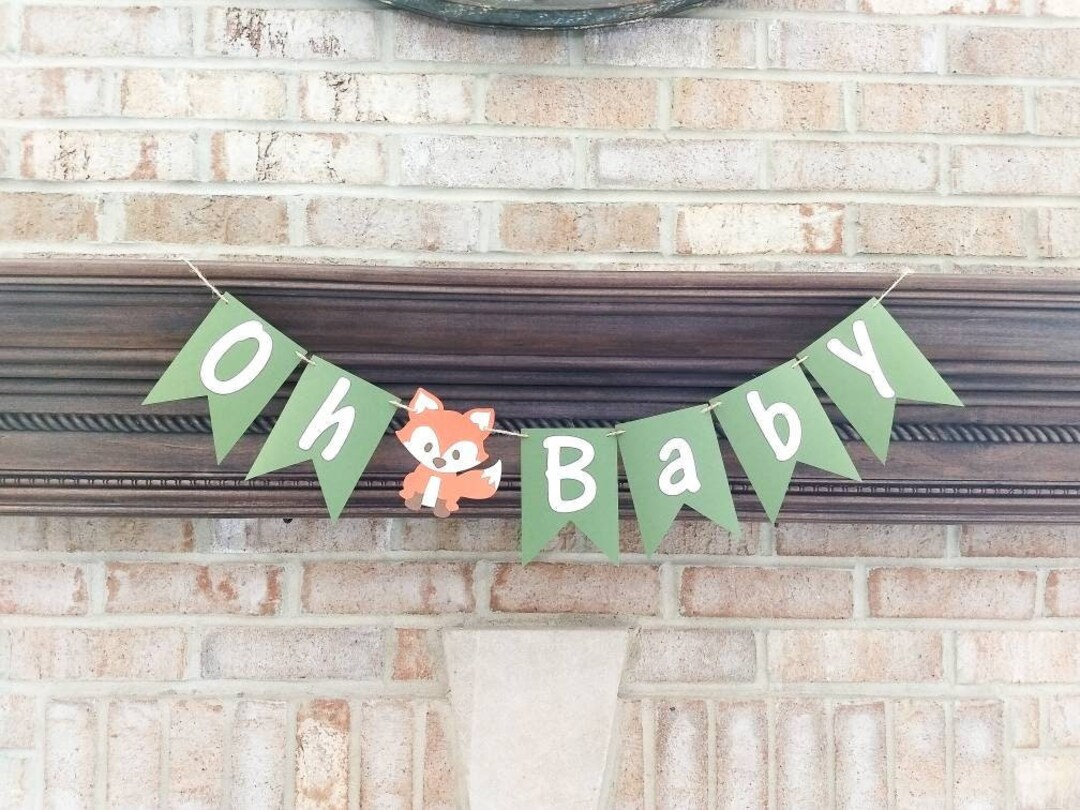 Woodland Animal Baby Shower Decorations, Decorations for Baby Shower ...