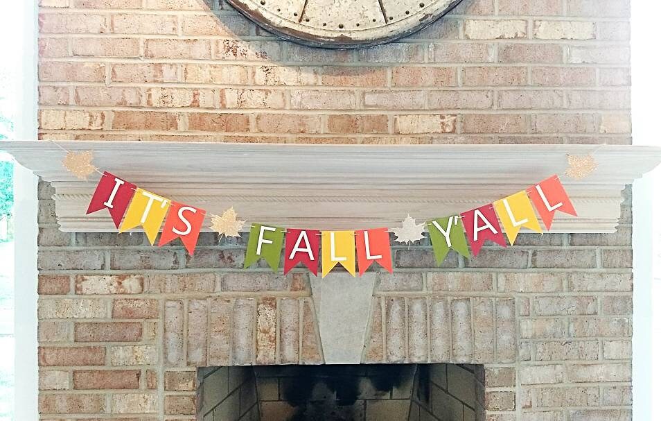 It's Fall Y'all Banner Fall Banner Autumn Banner | Etsy