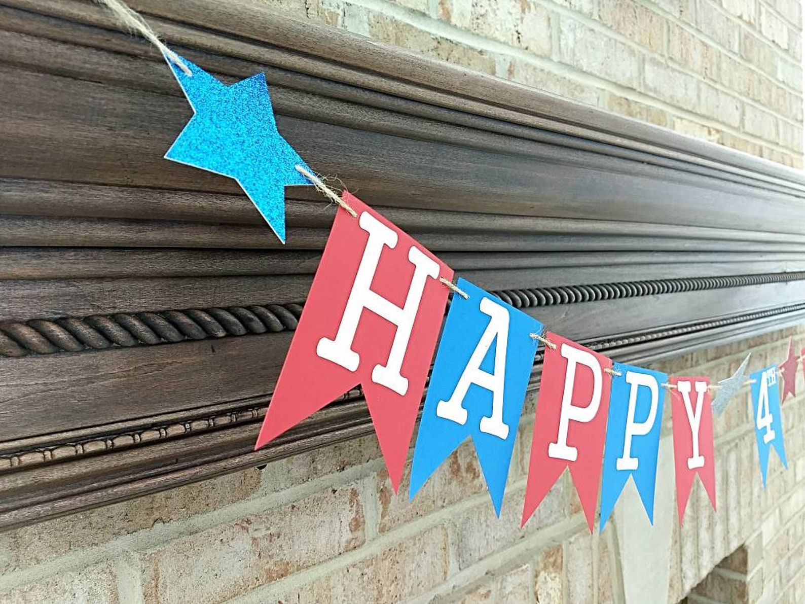 4th of July Banner Happy 4th of July Summer Banner Summer - Etsy