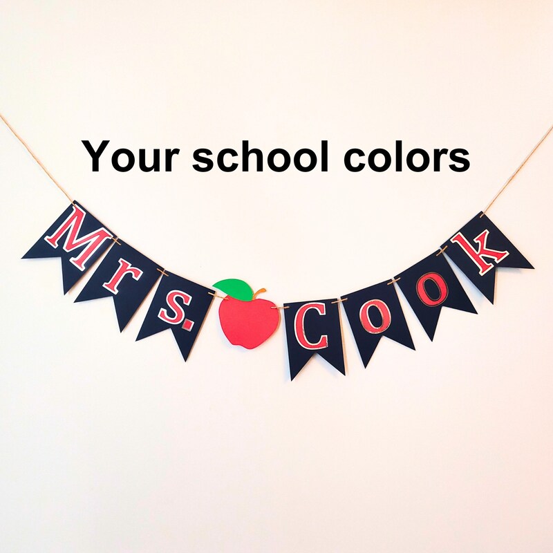 Teacher Banner - Etsy
