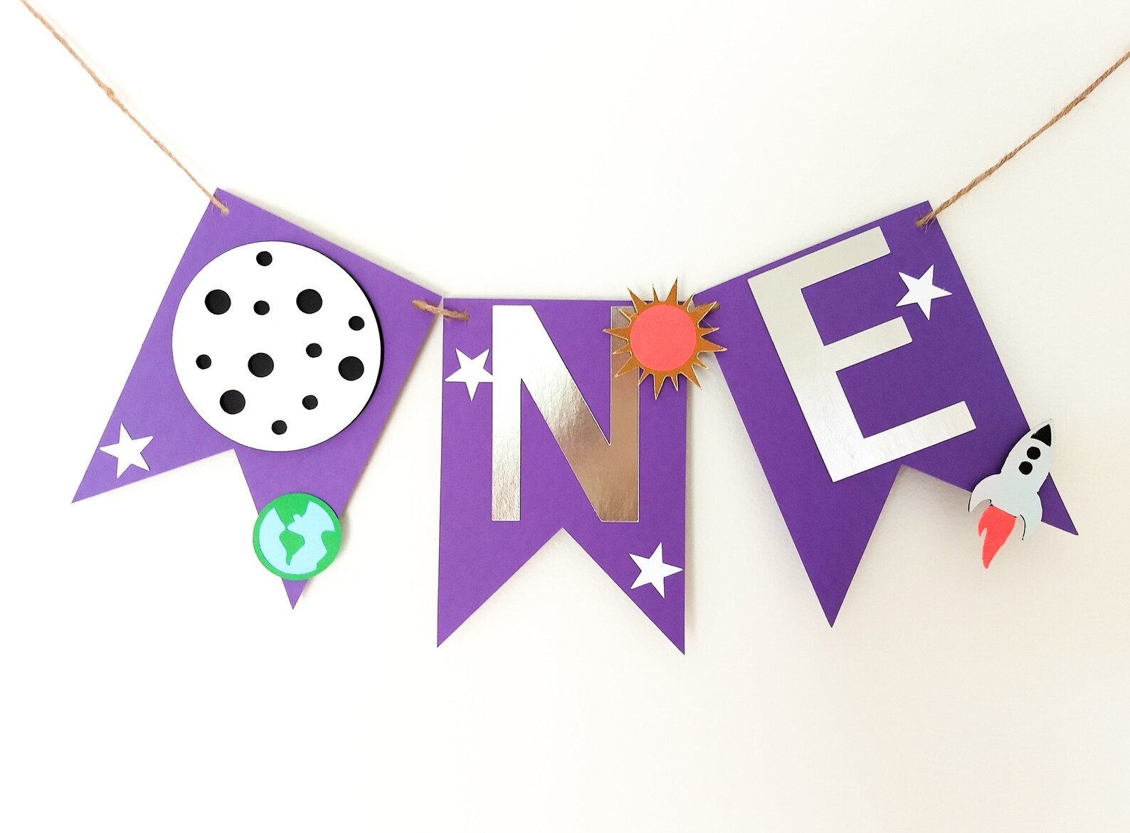 Space Banner Space Birthday Party Decorations First Trip - Etsy