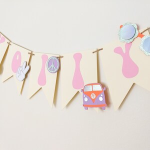 Groovy Birthday Decorations, Groovy Banner, Girls Name Banner, Two ...