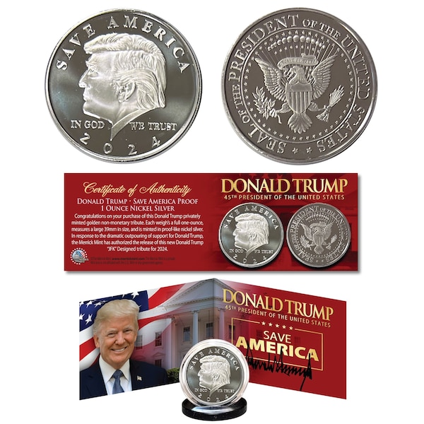 Trump Challenge Coins - Etsy