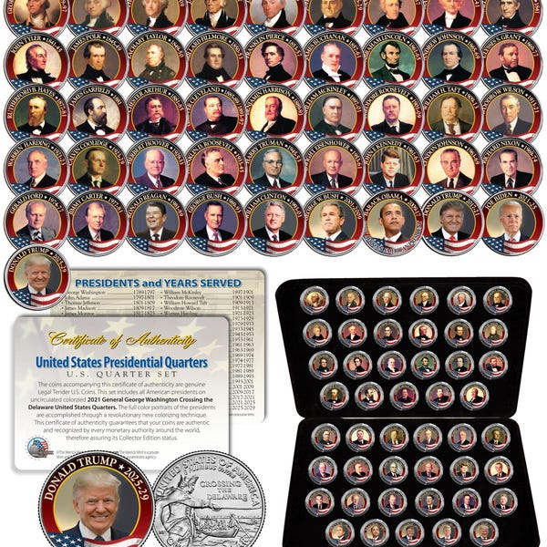 The President Coins - Etsy