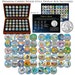 1999-2009 Complete Colorized Set of State Quarters 56-coin Set Cherry ...