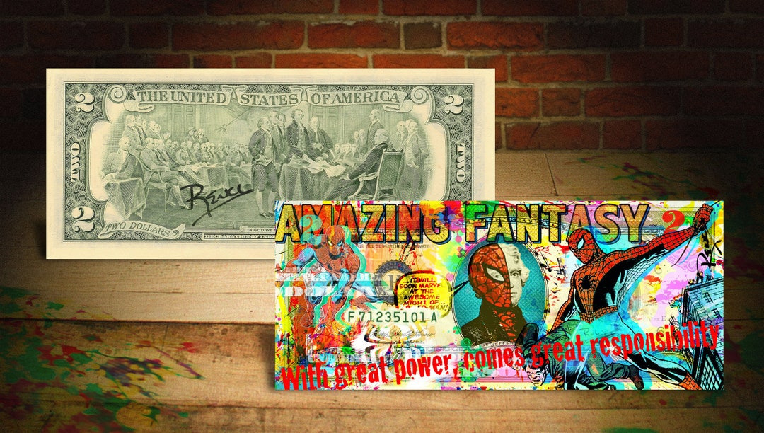 SPIDER-MAN - With Great Power Comes Great Responsibility - Two Dollar ...