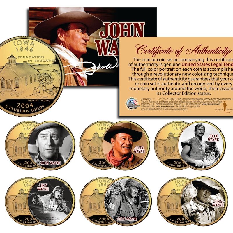 John Wayne Collectibles - Etsy