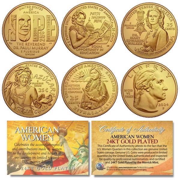 Women Quarters 2024 - Etsy