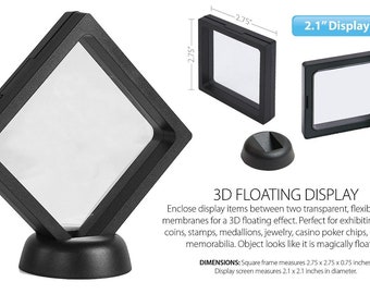 Floating Frame Coin Display - Etsy