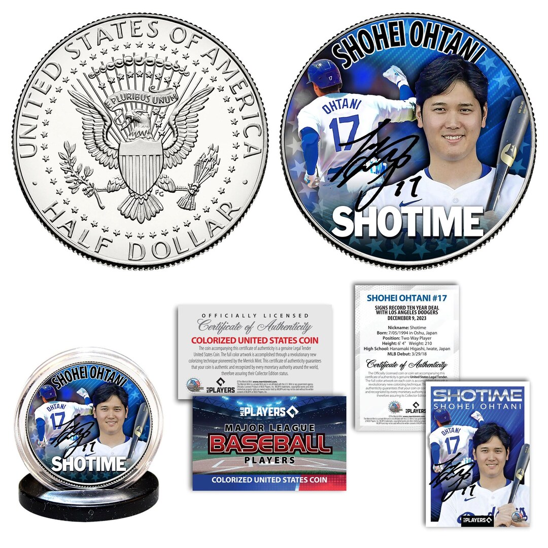 Shohei Ohtani SHOTIME LA Dodgers 2024 World Series Champions Licensed ...