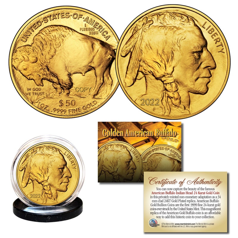 24 K American Gold Coins - Etsy