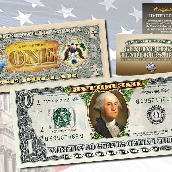 Colorized 2 Dollar Bills - Etsy