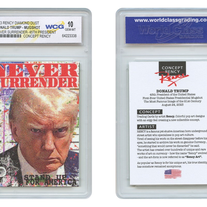 President Trump Trading Cards - Etsy