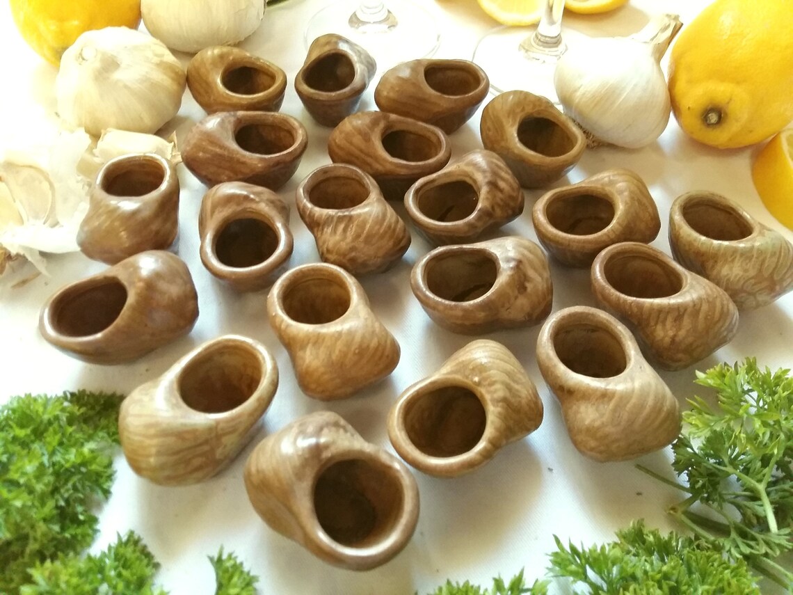 20 Ceramic Snail Cups. Vintage Escargot Pots Sauce Pots | Etsy