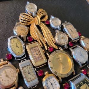 Framed Jewelry Art / 'time for Christmas' / Repurposed and Upcycled ...
